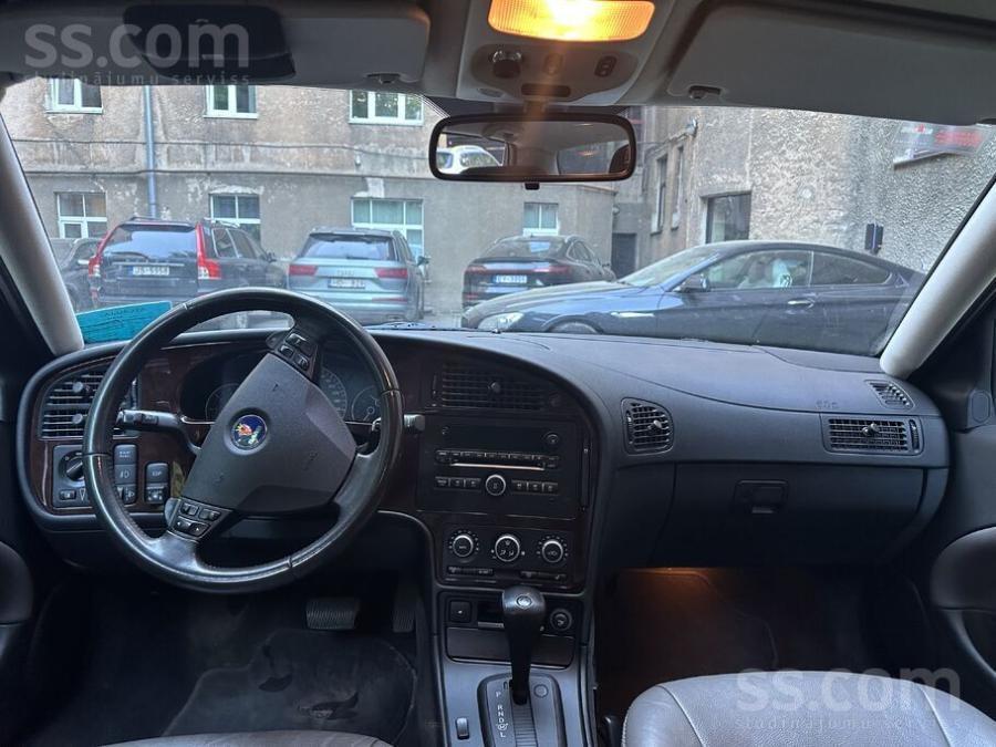 Melns Saab 9-5 2006 Rīga, ar dzinēja tilpumu 2.30 L un nobraukumu 320 tūkst. km par 1100 €, foto 10 vietnē AUTOMOTO.COM.LV