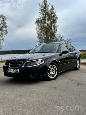 Melns Saab 9-5 2006 Rīga, ar dzinēja tilpumu 1.90 L un nobraukumu 343 tūkst. km par 1300 €, foto  vietnē AUTOMOTO.COM.LV