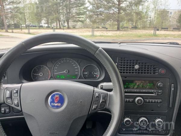 Melns Saab 9-5 2006 Rīga, ar dzinēja tilpumu 1.90 L un nobraukumu 343 tūkst. km par 1300 €, foto 2 vietnē AUTOMOTO.COM.LV