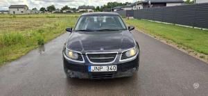 Melns Saab 9-5 2006 Kauņa, ar dzinēja tilpumu 1.91 L un nobraukumu 279 tūkst. km par 900 €, foto  vietnē AUTOMOTO.COM.LV