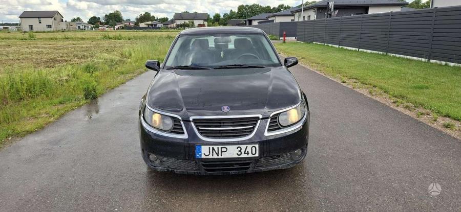 Melns Saab 9-5 2006 Kauņa, ar dzinēja tilpumu 1.91 L un nobraukumu 279 tūkst. km par 900 €, foto 1 vietnē AUTOMOTO.COM.LV