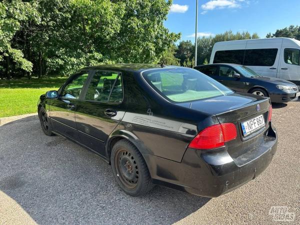 Black Saab 9-5 2006 in Vilnius, with an engine capacity of 1.90 L and mileage of 407 thousand km for 1300 €, photo 1 on AUTOMOTO.COM.LV