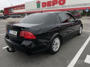 Черный Сааб 9-5 2006 в Рига, объемом двигателя 2.30 л и пробегом 327 тыс. км за 1150 €, фото 5 на AUTOMOTO.COM.LV