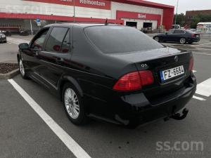 Черный Сааб 9-5 2006 в Рига, объемом двигателя 2.30 л и пробегом 327 тыс. км за 1150 €, фото 7 на AUTOMOTO.COM.LV