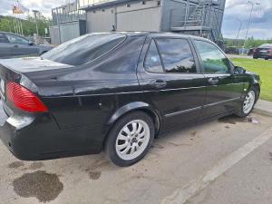 Black Saab 9-5 2006 in Vilnius, with an engine capacity of 1.91 L and mileage of 320 thousand km for 1000 €, photo 3 on AUTOMOTO.COM.LV