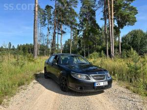 Черный Сааб 9-5 2006 в Рига, объемом двигателя 2.30 л и пробегом 320 тыс. км за 1300 €, фото  на AUTOMOTO.COM.LV