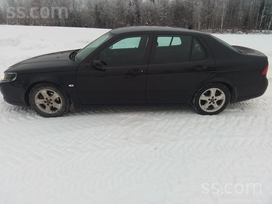 Melns Saab 9-5 2007 Krāslava, ar dzinēja tilpumu 1.90 L un nobraukumu 395 tūkst. km par 650 €, foto 4 vietnē AUTOMOTO.COM.LV
