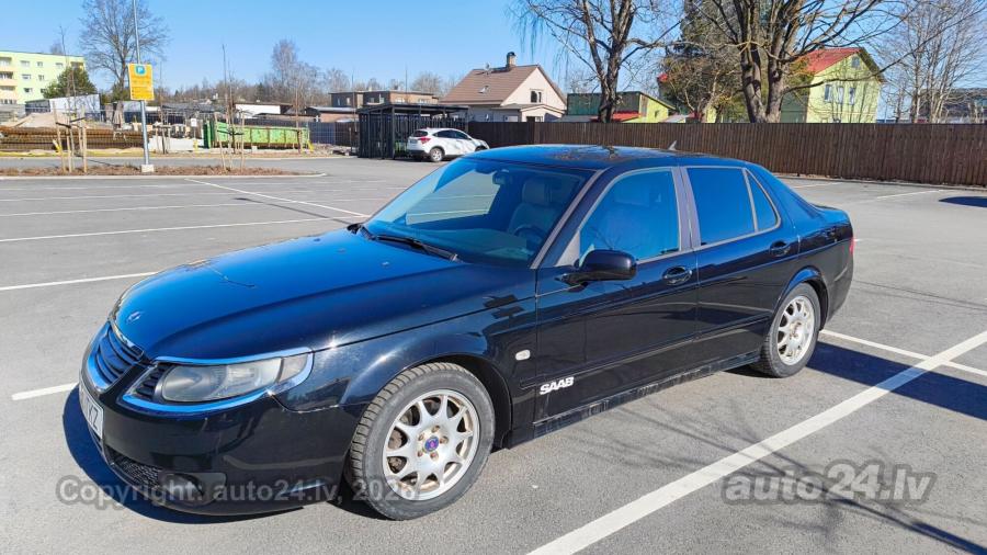 Black Saab 9-5 2007 in Parnu, with an engine capacity of 2.30 L and mileage of 370 thousand km for 1850 €, photo 3 on AUTOMOTO.COM.LV