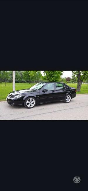 Black Saab 9-5 2008 in Vilkaviskis, with an engine capacity of 1.91 L and mileage of 324 thousand km for 2200 €, photo  on AUTOMOTO.COM.LV