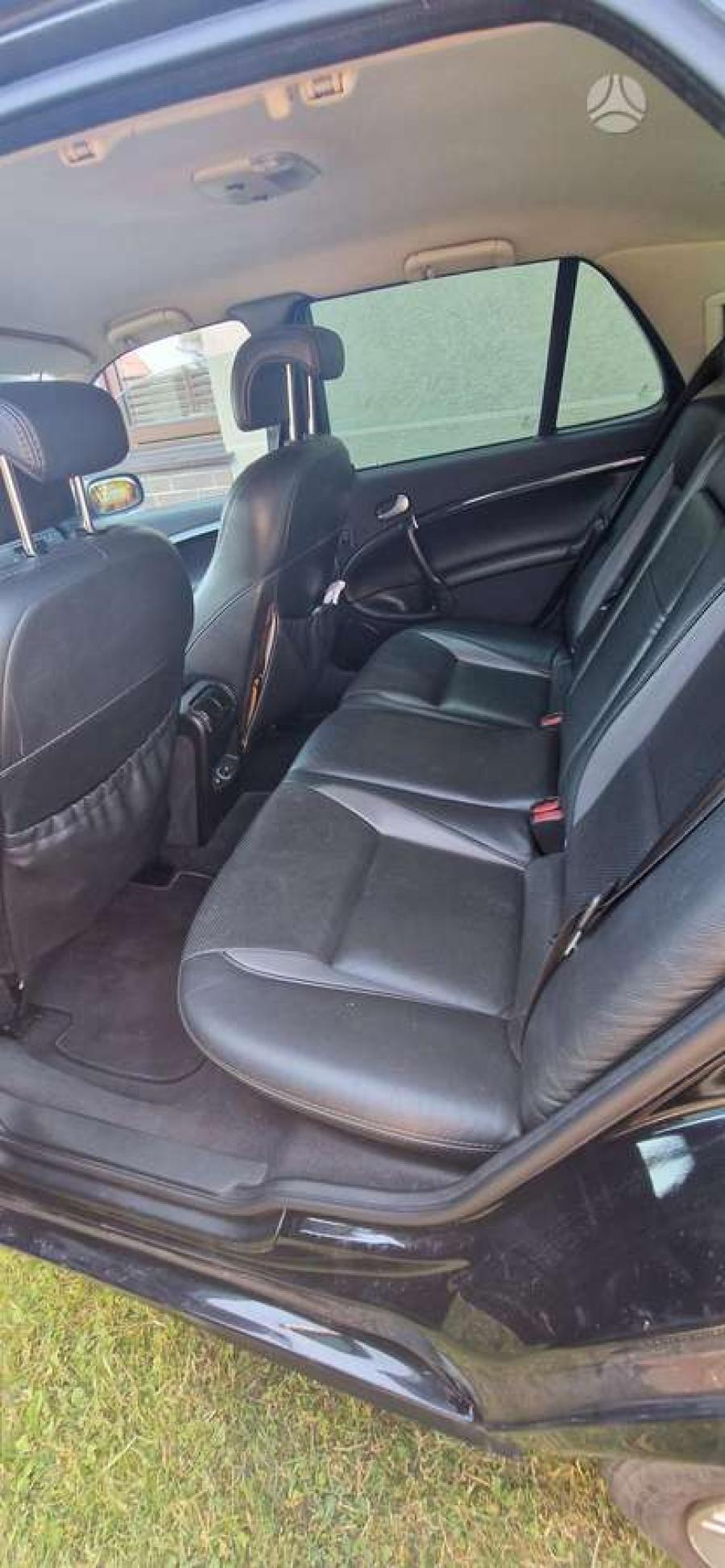 Black Saab 9-5 2008 in Vilkaviskis, with an engine capacity of 1.91 L and mileage of 324 thousand km for 2200 €, photo 7 on AUTOMOTO.COM.LV