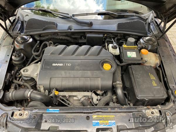 Black Saab 9-5 2008 in Tartu, with an engine capacity of 1.90 L and mileage of 342 thousand km for 3999 €, photo 10 on AUTOMOTO.COM.LV