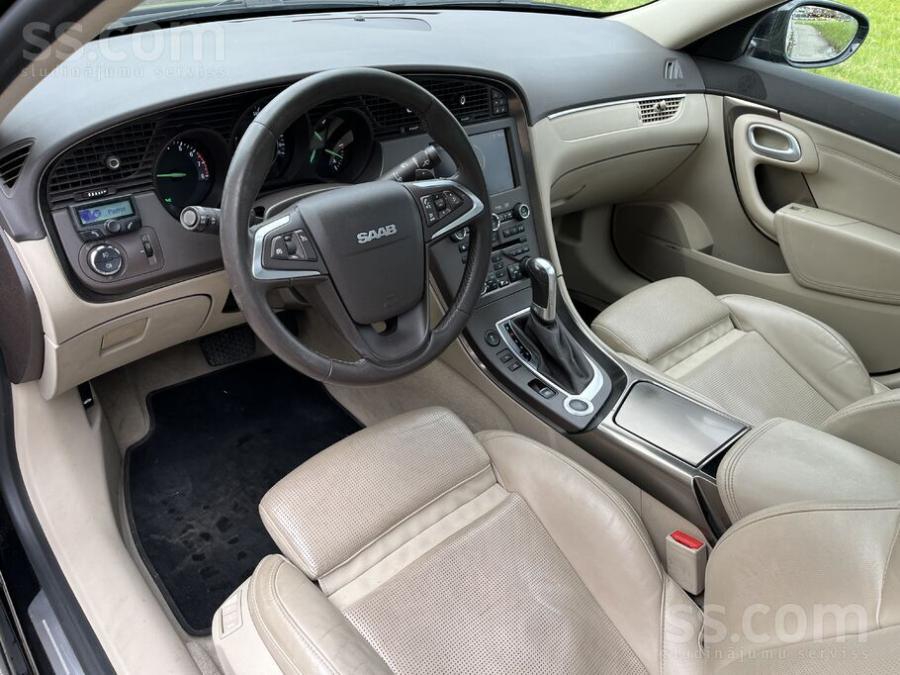 Melns Saab 9-5 2010 Rīga, ar dzinēja tilpumu 2.00 L un nobraukumu 180 tūkst. km par 10900 €, foto 10 vietnē AUTOMOTO.COM.LV