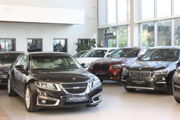 Black Saab 9-5 2010 in Vilnius, with an engine capacity of 2.79 L and mileage of 121 thousand km for 10000 €, photo 3 on AUTOMOTO.COM.LV