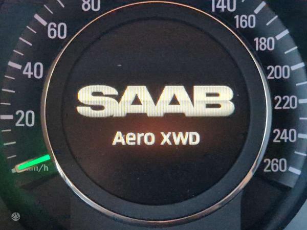 Black Saab 9-5 2010 in Vilnius, with an engine capacity of 2.79 L and mileage of 121 thousand km for 10000 €, photo 8 on AUTOMOTO.COM.LV