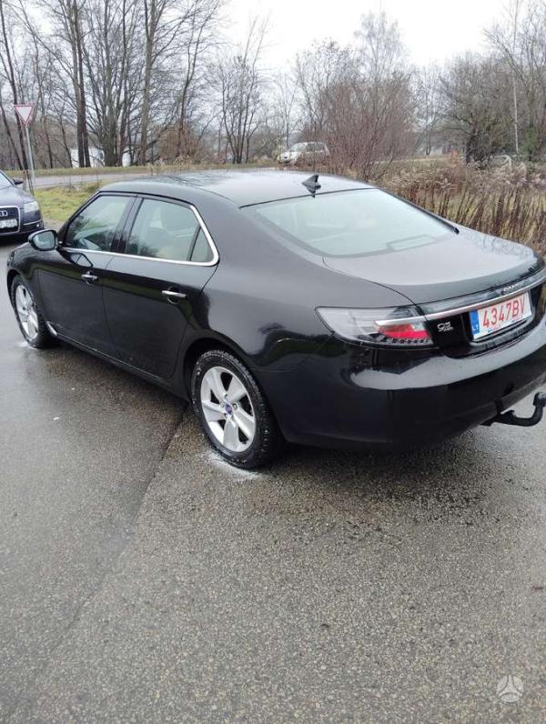 Melns Saab 9-5 2012 Viļņa, ar dzinēja tilpumu 1.96 L un nobraukumu 282 tūkst. km par 5800 €, foto 4 vietnē AUTOMOTO.COM.LV