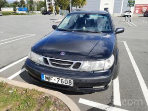Black Saab 9-5 2000 in Riga, with an engine capacity of 2.30 L and mileage of 367 thousand km for 700 €, photo  on AUTOMOTO.COM.LV