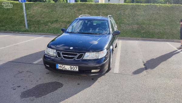 Melns Saab 9-5 2001 Viļņa, ar dzinēja tilpumu 2.30 L un nobraukumu 340 tūkst. km par 1300 €, foto 1 vietnē AUTOMOTO.COM.LV
