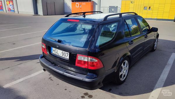 Melns Saab 9-5 2001 Viļņa, ar dzinēja tilpumu 2.30 L un nobraukumu 340 tūkst. km par 1300 €, foto 4 vietnē AUTOMOTO.COM.LV