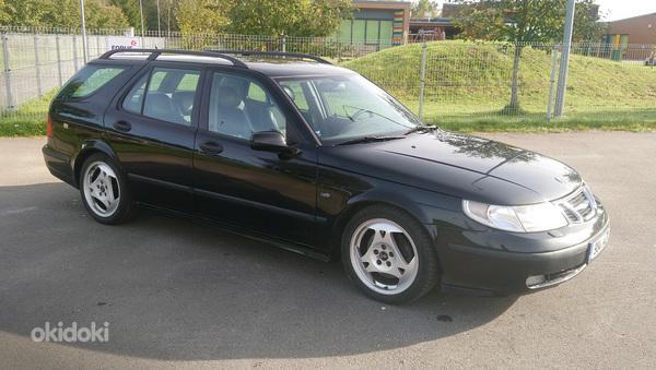 Black Saab 9-5 2002 in Parnu, with an engine capacity of 2.30 L and mileage of 277 thousand km for 4500 €, photo 4 on AUTOMOTO.COM.LV