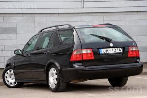 Black Saab 9-5 2004 in Tukums, with an engine capacity of 3.00 L and mileage of 0 thousand km for 2499 €, photo 4 on AUTOMOTO.COM.LV