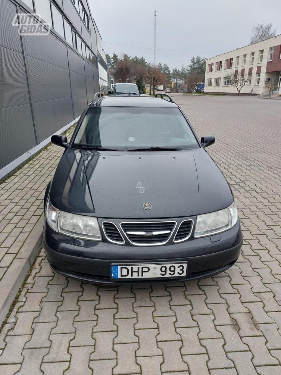 Melns Saab 9-5 2004 Viļņa, ar dzinēja tilpumu 2.20 L un nobraukumu 268 tūkst. km par 900 €, foto 1 vietnē AUTOMOTO.COM.LV