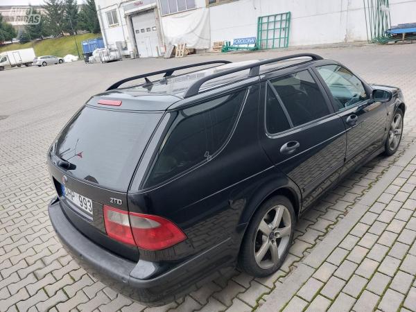 Melns Saab 9-5 2004 Viļņa, ar dzinēja tilpumu 2.20 L un nobraukumu 268 tūkst. km par 900 €, foto 5 vietnē AUTOMOTO.COM.LV