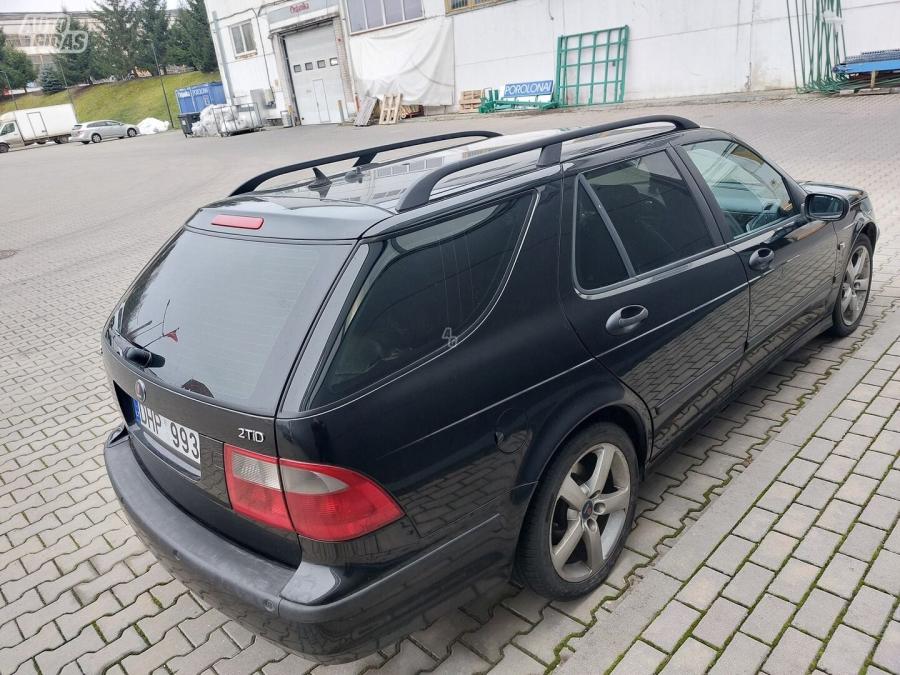 Melns Saab 9-5 2004 Viļņa, ar dzinēja tilpumu 2.20 L un nobraukumu 268 tūkst. km par 900 €, foto 5 vietnē AUTOMOTO.COM.LV
