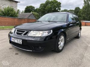 Black Saab 9-5 2004 in Panevezys, with an engine capacity of 2.30 L and mileage of 340 thousand km for 1000 €, photo 2 on AUTOMOTO.COM.LV