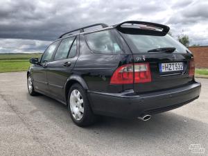 Black Saab 9-5 2004 in Panevezys, with an engine capacity of 2.30 L and mileage of 340 thousand km for 1000 €, photo 5 on AUTOMOTO.COM.LV