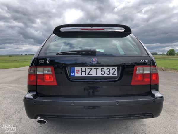 Melns Saab 9-5 2004 Panevēža, ar dzinēja tilpumu 2.30 L un nobraukumu 340 tūkst. km par 1000 €, foto 6 vietnē AUTOMOTO.COM.LV
