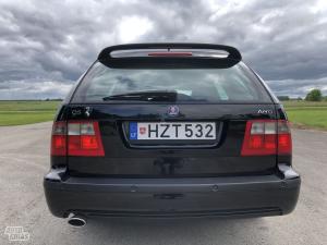 Black Saab 9-5 2004 in Panevezys, with an engine capacity of 2.30 L and mileage of 340 thousand km for 1000 €, photo 6 on AUTOMOTO.COM.LV