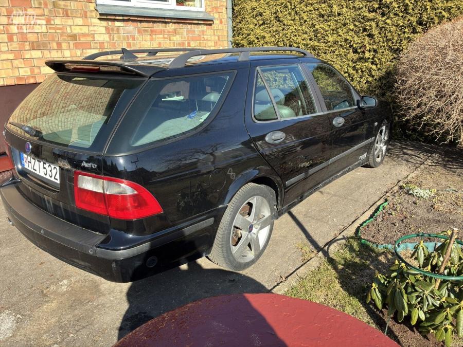 Black Saab 9-5 2004 in Panevezys, with an engine capacity of 2.30 L and mileage of 340 thousand km for 1000 €, photo 26 on AUTOMOTO.COM.LV