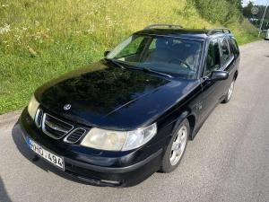 Melns Saab 9-5 2004 Viļņa, ar dzinēja tilpumu 2.17 L un nobraukumu 413 tūkst. km par 450 €, foto  vietnē AUTOMOTO.COM.LV