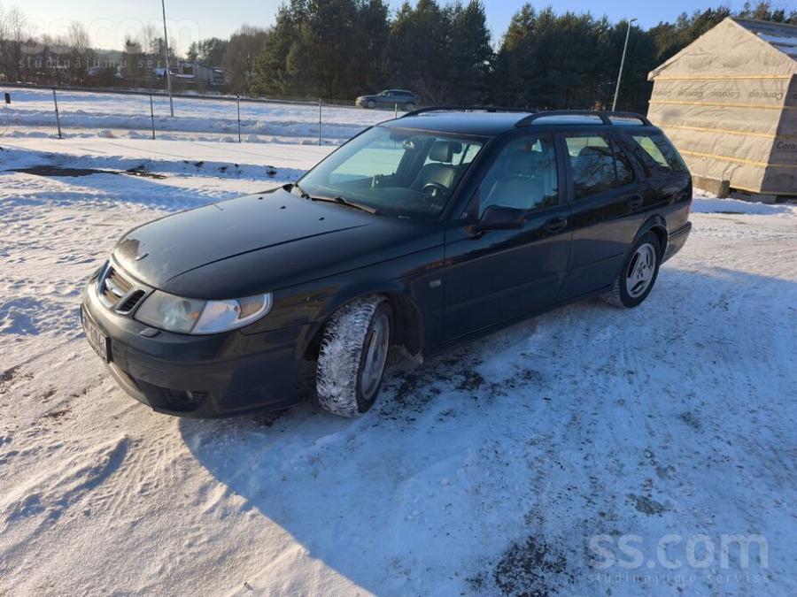 Melns Saab 9-5 2005 Rīga, ar dzinēja tilpumu 2.00 L un nobraukumu 254 tūkst. km par 1150 €, foto 1 vietnē AUTOMOTO.COM.LV
