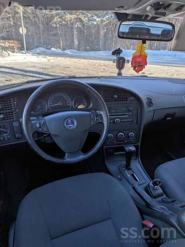 Melns Saab 9-5 2006 Tukums, ar dzinēja tilpumu 2.00 L un nobraukumu 359 tūkst. km par 1400 €, foto 5 vietnē AUTOMOTO.COM.LV