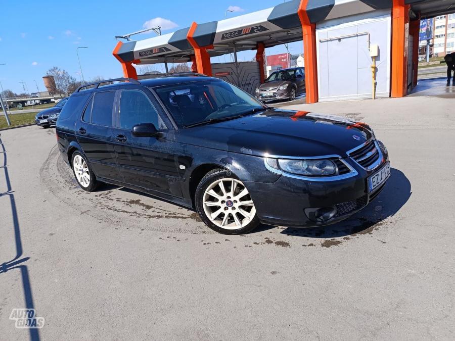 Melns Saab 9-5 2006 Šauļi, ar dzinēja tilpumu 1.90 L un nobraukumu 418 tūkst. km par 1750 €, foto 4 vietnē AUTOMOTO.COM.LV