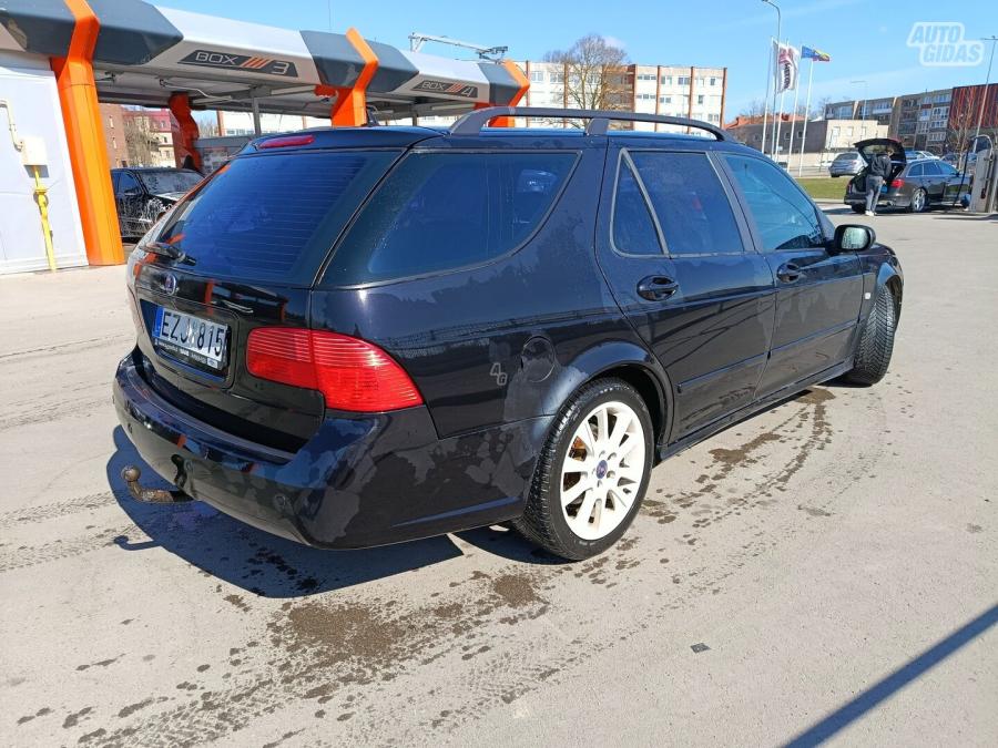 Melns Saab 9-5 2006 Šauļi, ar dzinēja tilpumu 1.90 L un nobraukumu 418 tūkst. km par 1750 €, foto 5 vietnē AUTOMOTO.COM.LV