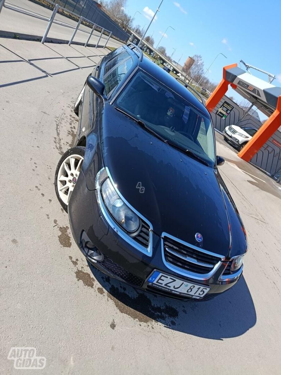 Melns Saab 9-5 2006 Šauļi, ar dzinēja tilpumu 1.90 L un nobraukumu 418 tūkst. km par 1750 €, foto 10 vietnē AUTOMOTO.COM.LV