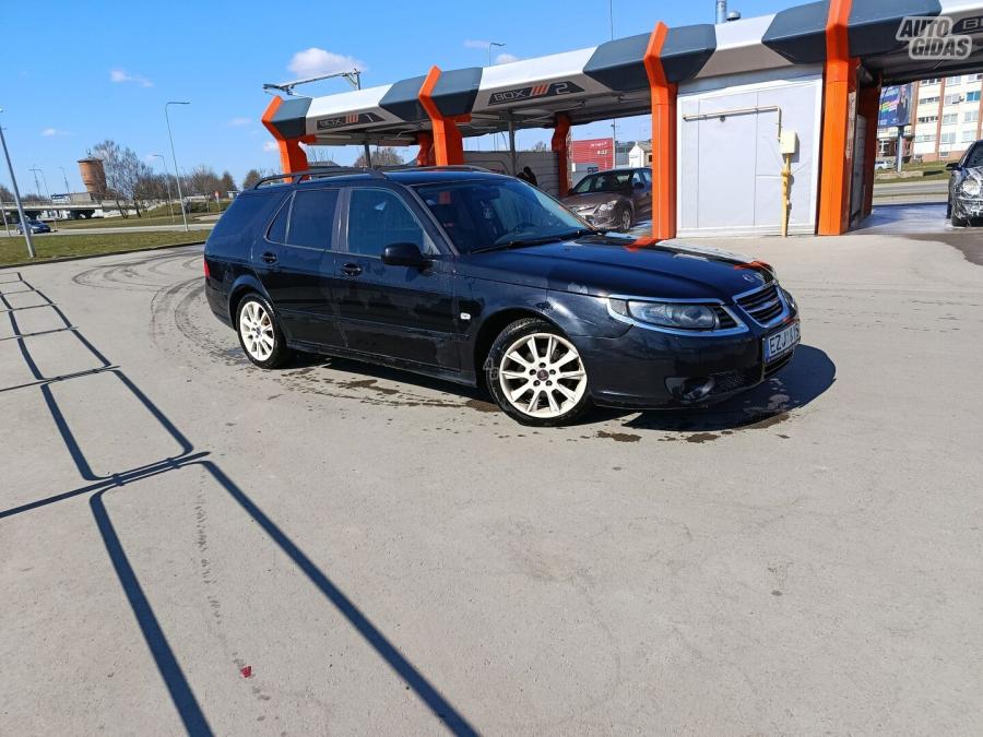 Melns Saab 9-5 2006 Šauļi, ar dzinēja tilpumu 1.90 L un nobraukumu 418 tūkst. km par 1750 €, foto 11 vietnē AUTOMOTO.COM.LV