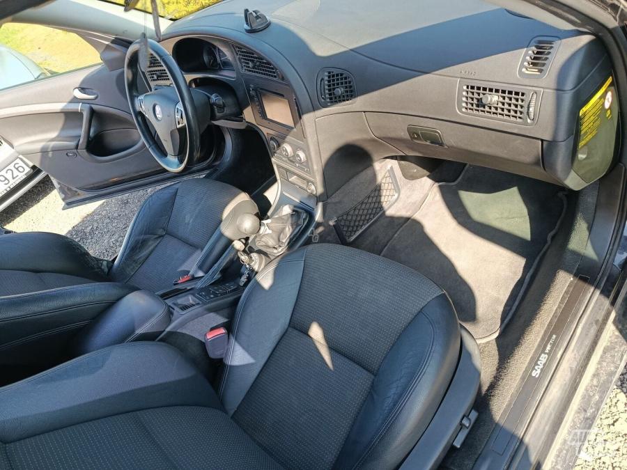 Melns Saab 9-5 2006 Šauļi, ar dzinēja tilpumu 1.90 L un nobraukumu 418 tūkst. km par 1750 €, foto 31 vietnē AUTOMOTO.COM.LV