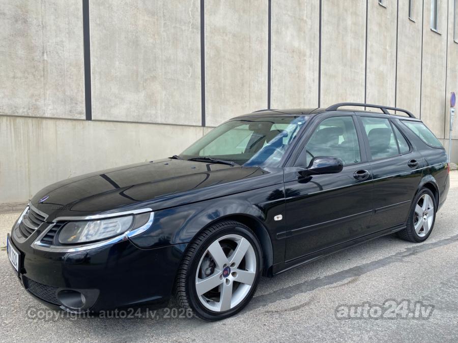 Melns Saab 9-5 2006 Tartu, ar dzinēja tilpumu 1.90 L un nobraukumu 358 tūkst. km par 2999 €, foto 1 vietnē AUTOMOTO.COM.LV