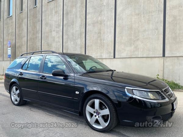 Black Saab 9-5 2006 in Tartu, with an engine capacity of 1.90 L and mileage of 358 thousand km for 2999 €, photo 2 on AUTOMOTO.COM.LV