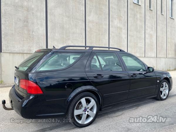 Black Saab 9-5 2006 in Tartu, with an engine capacity of 1.90 L and mileage of 358 thousand km for 2999 €, photo 4 on AUTOMOTO.COM.LV