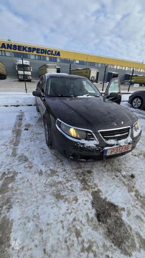Melns Saab 9-5 2007 Viļņa, ar dzinēja tilpumu 2.29 L un nobraukumu 387 tūkst. km par 3600 €, foto  vietnē AUTOMOTO.COM.LV
