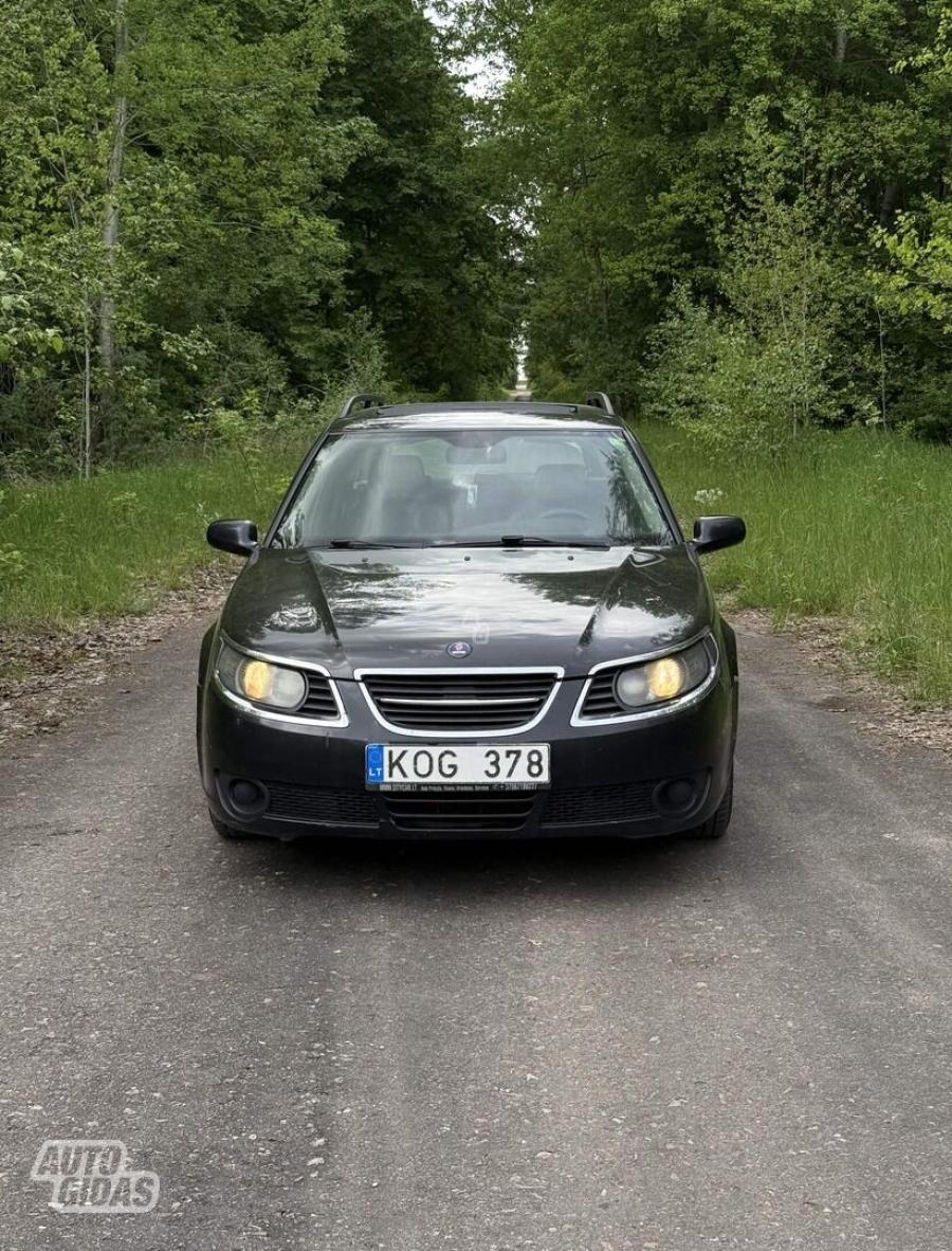 Black Saab 9-5 2007 in Vievis, with an engine capacity of 1.90 L and mileage of 420 thousand km for 630 €, photo 3 on AUTOMOTO.COM.LV