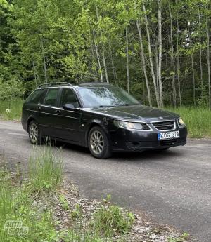 Black Saab 9-5 2007 in Vievis, with an engine capacity of 1.90 L and mileage of 420 thousand km for 630 €, photo 4 on AUTOMOTO.COM.LV