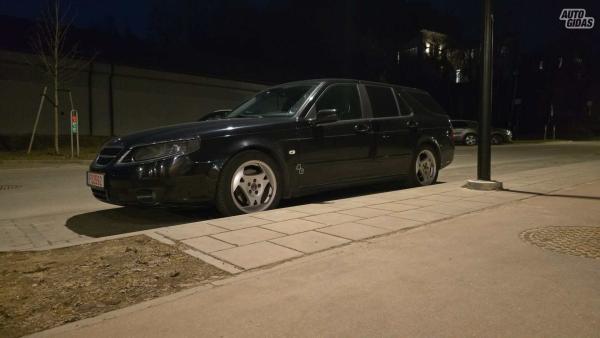 Melns Saab 9-5 2007 Viļņa, ar dzinēja tilpumu 2.30 L un nobraukumu 387 tūkst. km par 3500 €, foto 1 vietnē AUTOMOTO.COM.LV