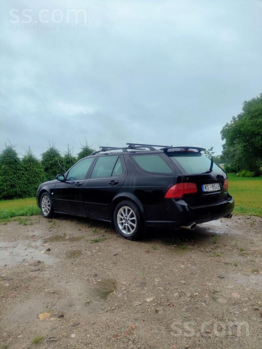 Melns Saab 9-5 2007 Ventspils, ar dzinēja tilpumu 2.00 L un nobraukumu 287 tūkst. km par 3990 €, foto 1 vietnē AUTOMOTO.COM.LV