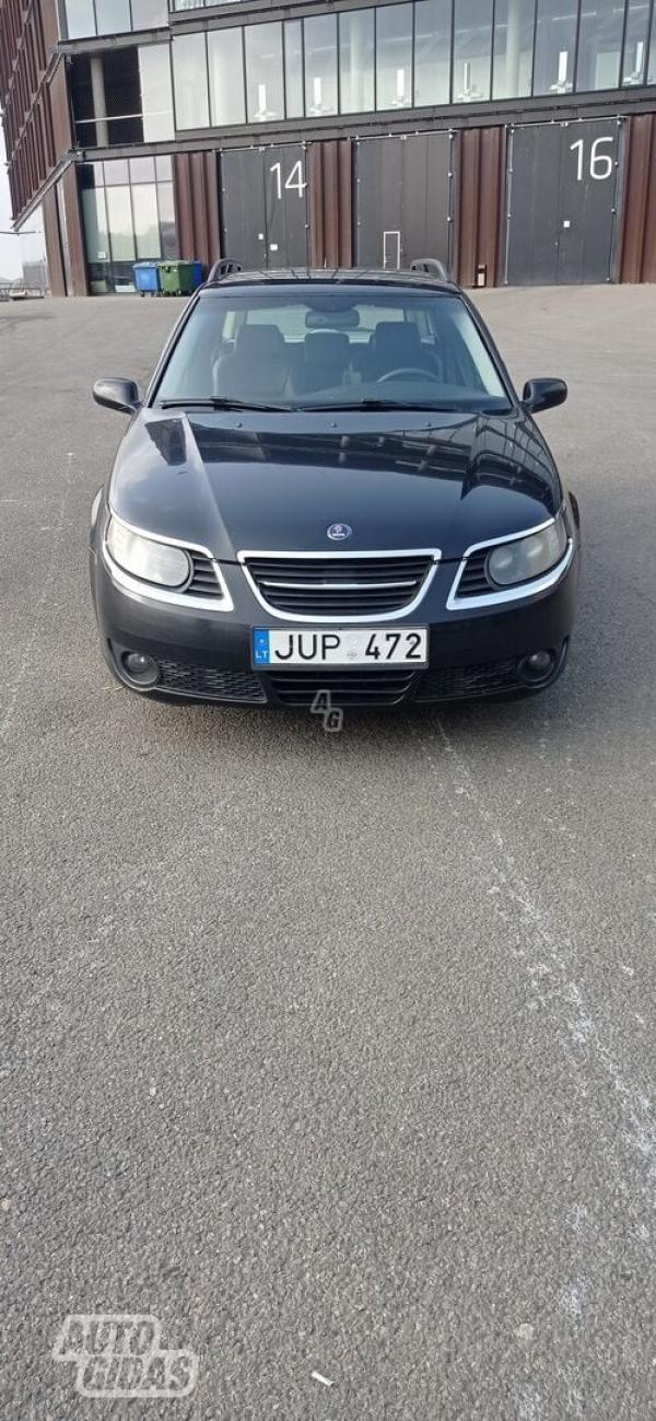 Black Saab 9-5 2008 in Kaunas, with an engine capacity of 1.90 L and mileage of 390 thousand km for 1450 €, photo 2 on AUTOMOTO.COM.LV