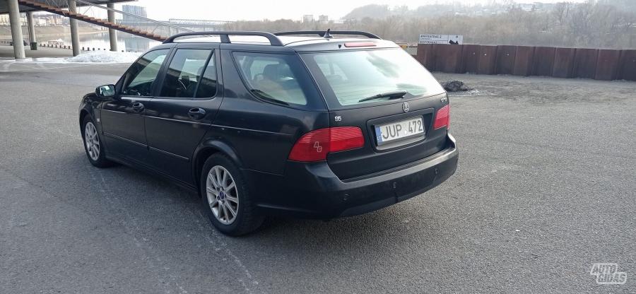 Black Saab 9-5 2008 in Kaunas, with an engine capacity of 1.90 L and mileage of 390 thousand km for 1450 €, photo 5 on AUTOMOTO.COM.LV